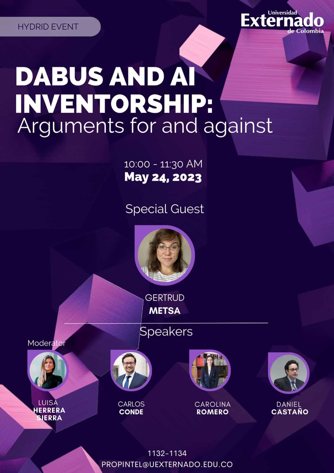 Conversatorio sobre DABUS and AI inventorship: arguments for and ...